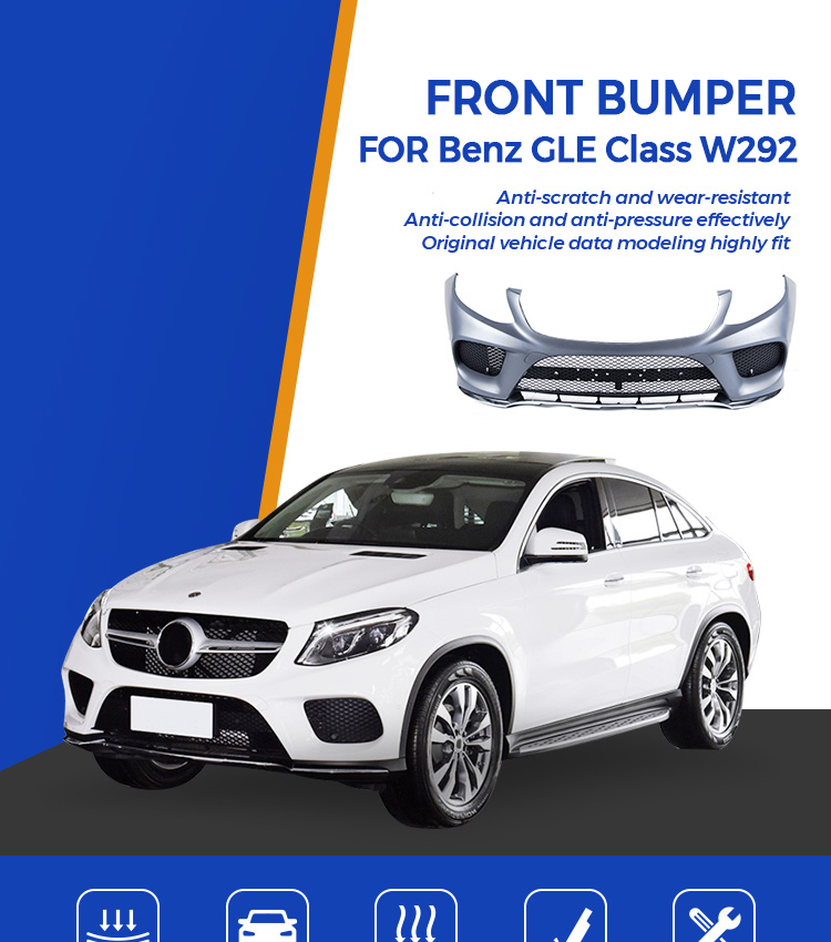 2015-2018 Mercedes Benz GLE Class Front Bumper - Shunyang Vehicle